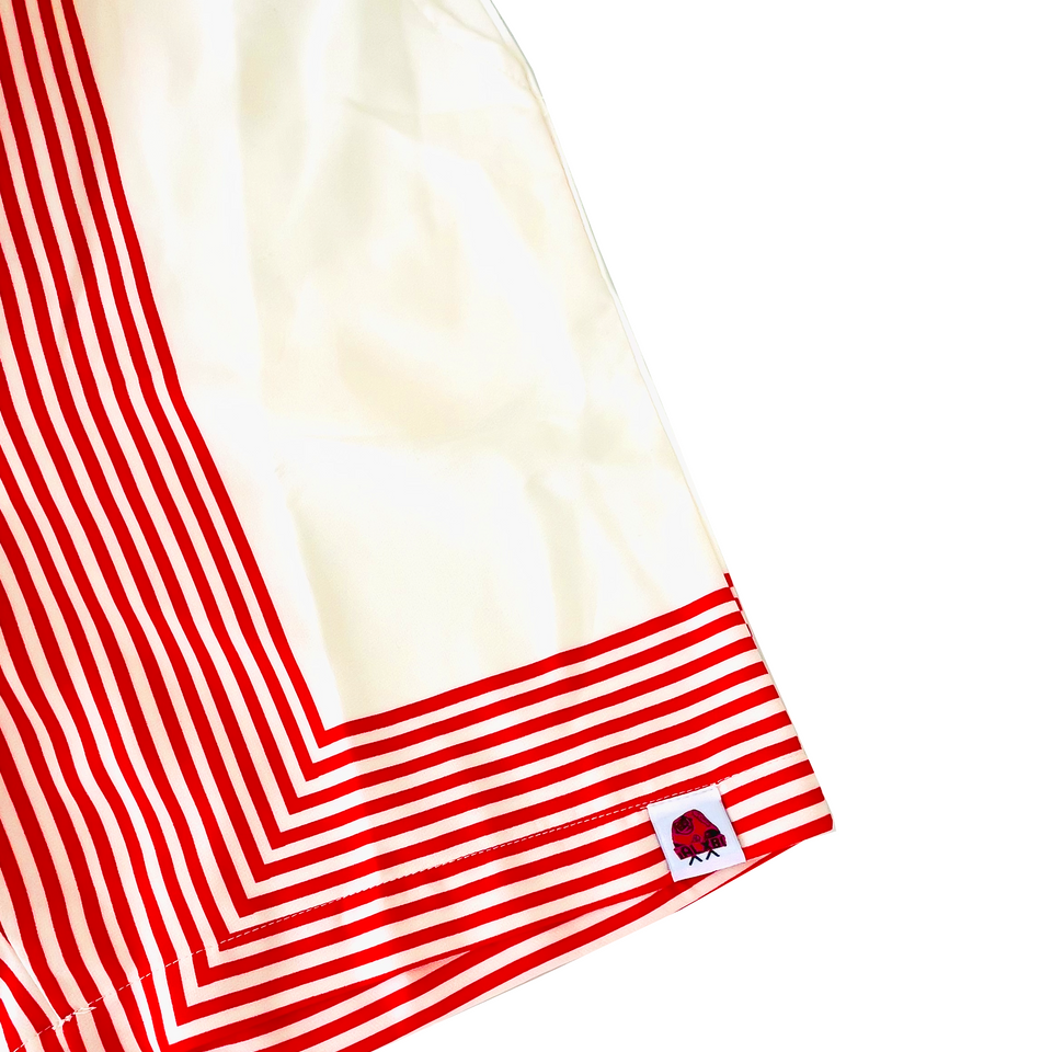 STRIPES BOWLING SHORTS – GALXBOY